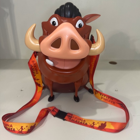 Disney | Toys | Disney Parks The Lion King Pumbaa Popcorn Bucket With ...